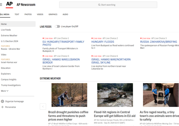 Platforms and delivery | The Associated Press