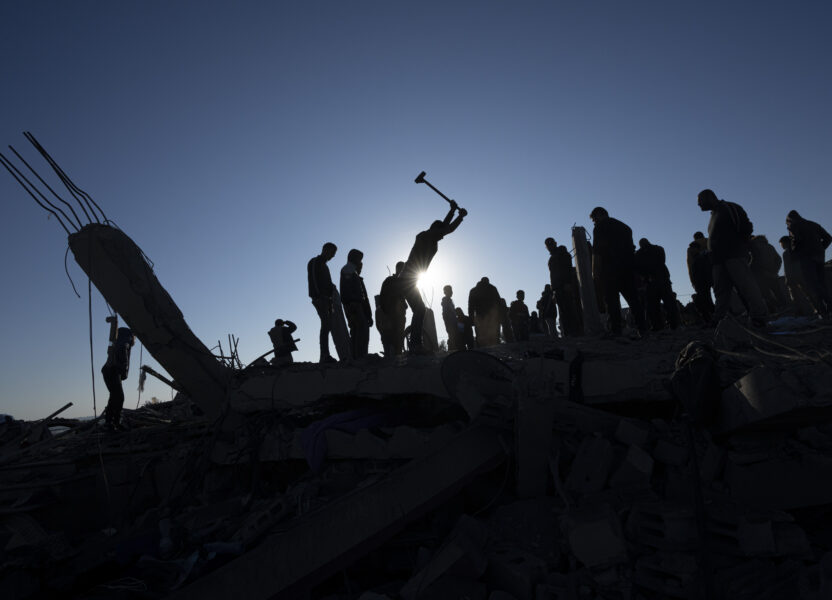 Gaza is in ruins after Israel's yearlong offensive. Rebuilding may take ...
