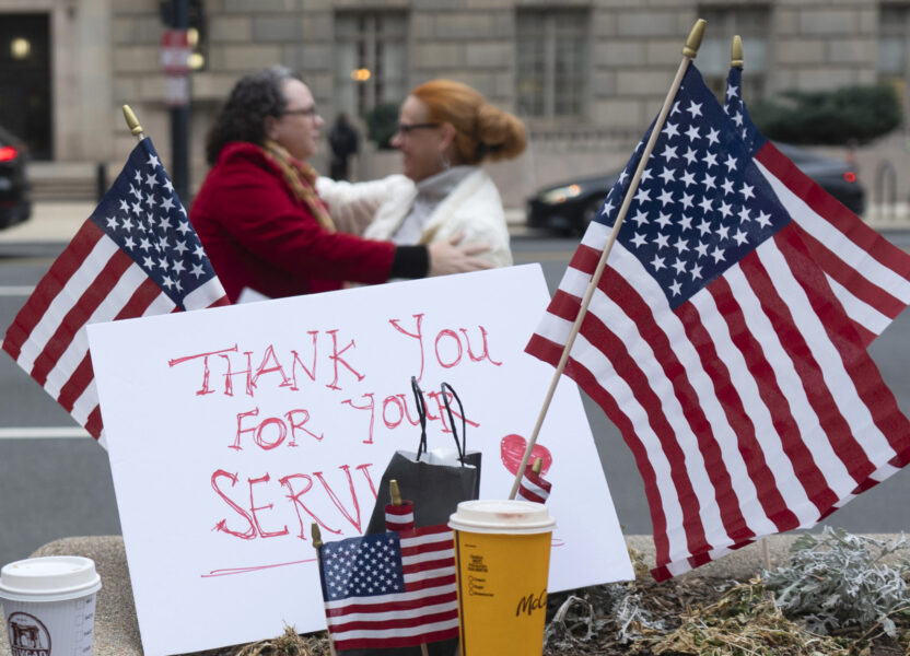 USAID workers clear their desks in Trump's final push to dismantle the agency | The Associated Press