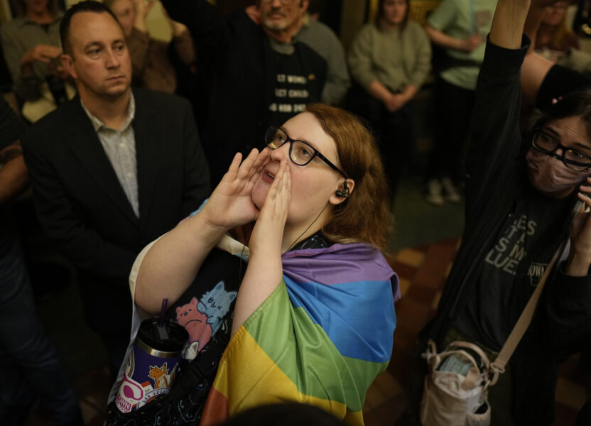 Iowa gives final approval to a bill removing gender identity ...