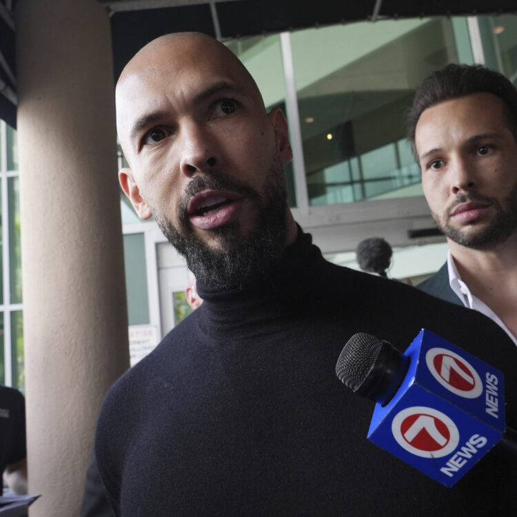 Influencer Tate brothers, who face human trafficking charges in Romania ...