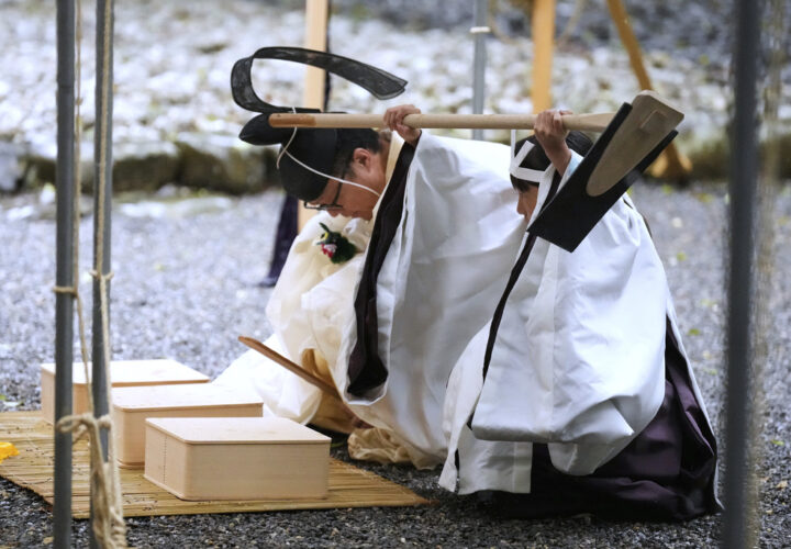 Japan's most sacred Shinto shrine has been rebuilt every 20 years for ...