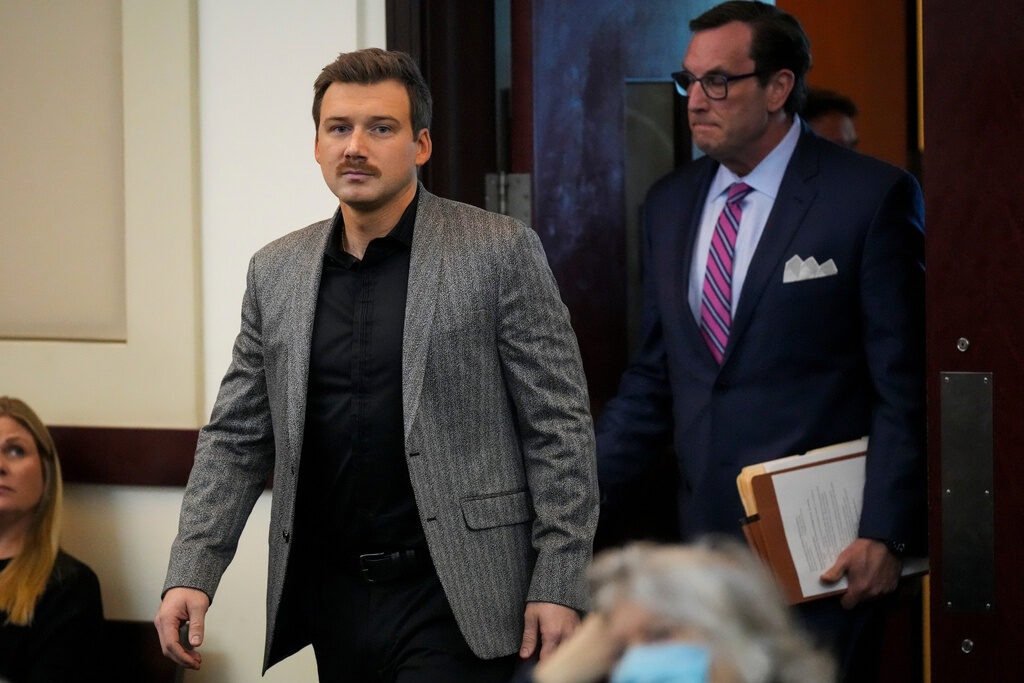 AP publishes exclusive on video of Morgan Wallen's chair-toss arrest ...
